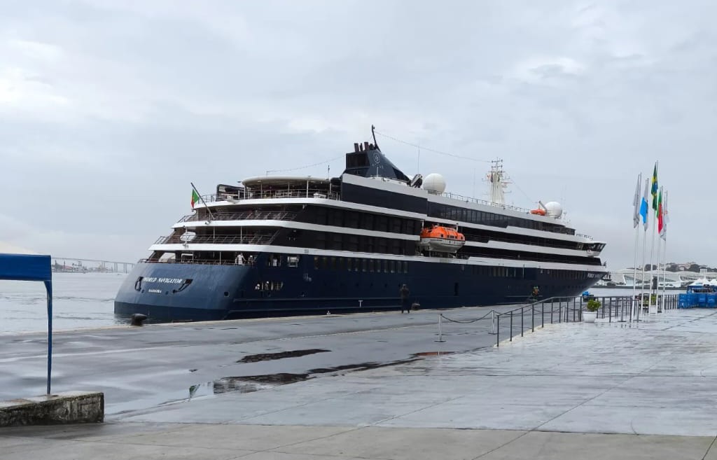 Chega ao Pier Mauá primeiro navio da temporada de cruzeiros no Rio - Eu ...